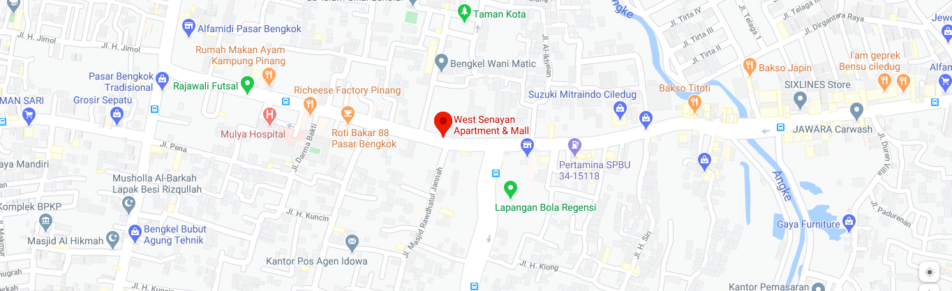 West Senayan | Apartemen Tangerang | Garansi Sewa 5 Thn